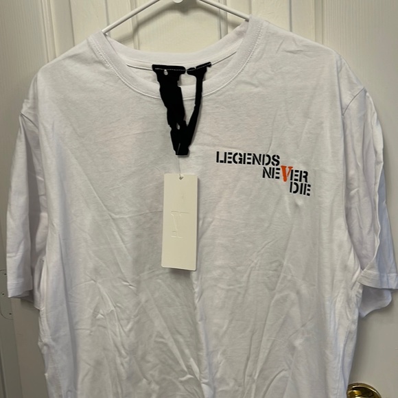 VLONE | Shirts | Mens Authentic Vlone Legends Never Die Tee Xl New W ...